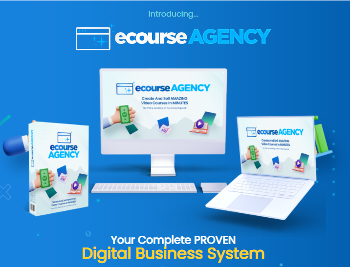 ECOURSE AGENCY PRO OTO & Review By Brett Ingram - ECourse Agency PRO The World’s #1 Video COURSE ...