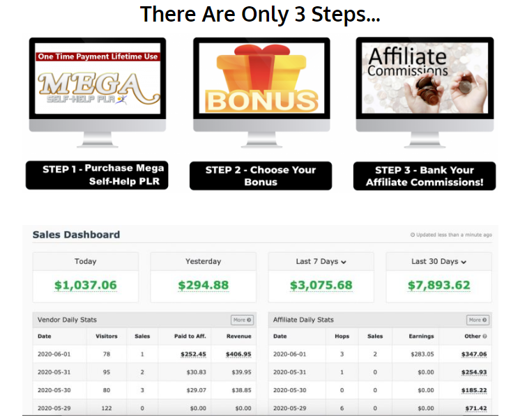 Mega SelfHelp PLR Review, All OTO & UPSELL Download Link + Free Bonuses Here! A Mega Collections ...
