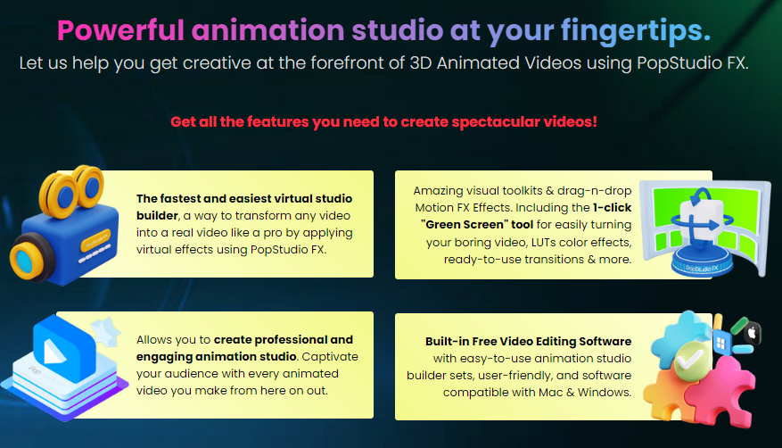 PopStudio FX Review And OTO: The Ultimate Video Creation Suite For ...