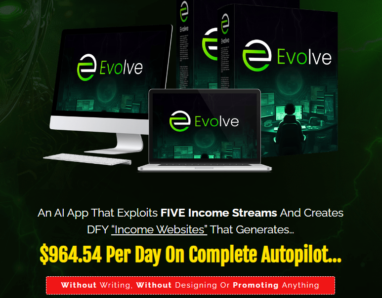EVOLVE AI Review + Evolve AI OTO Upsell - Best Evolve AI App Leverages ...